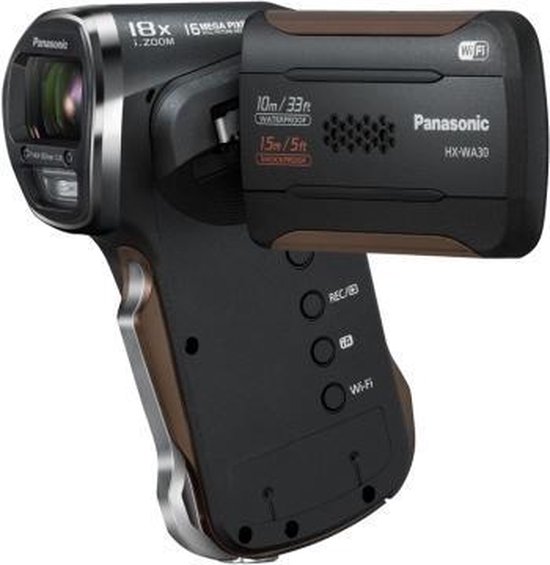 Panasonic HX-WA30 water proof Active Camcorder - black | bol
