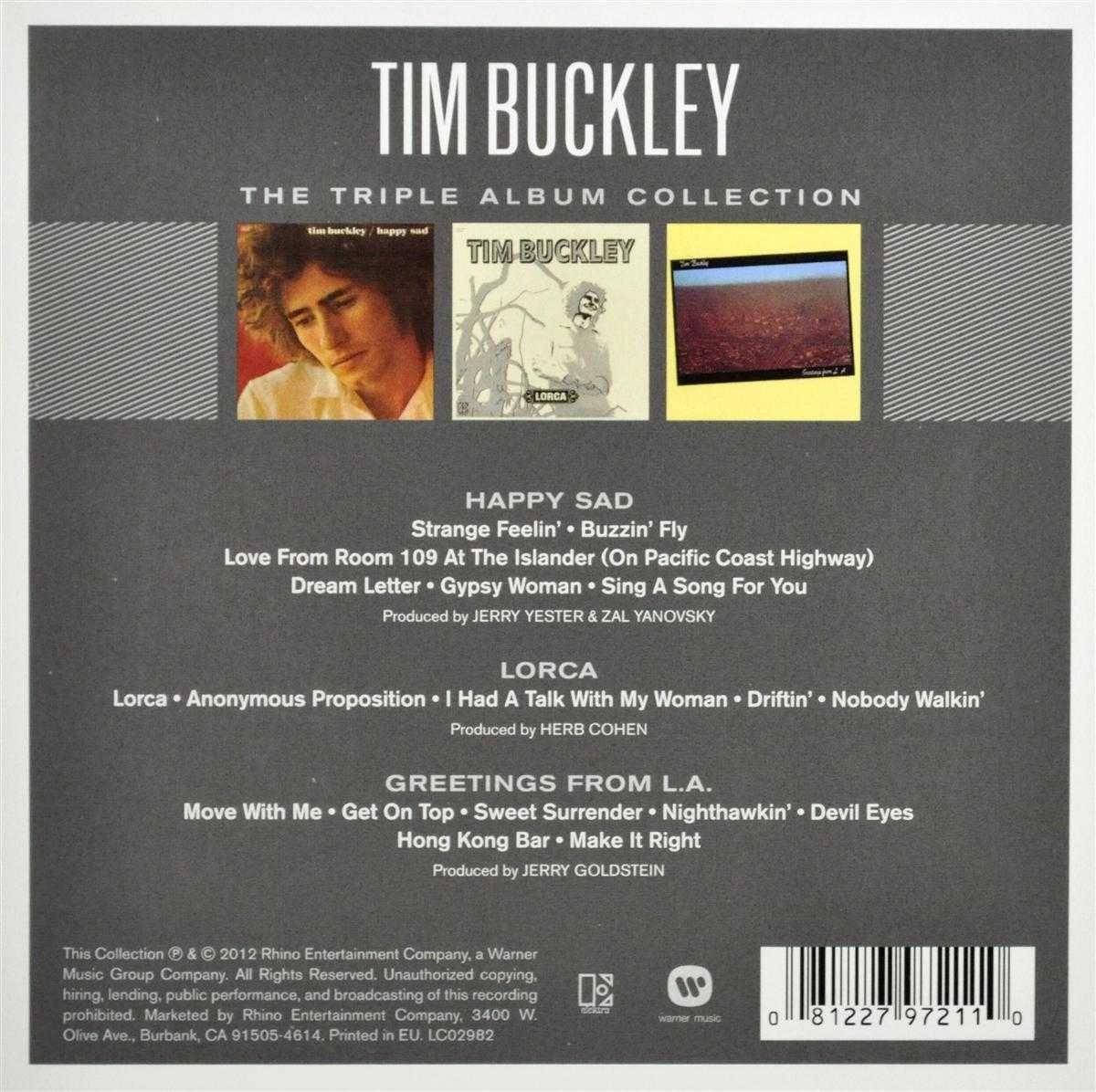 Triple Album Collection, Tim Buckley | CD (album) | Muziek | bol