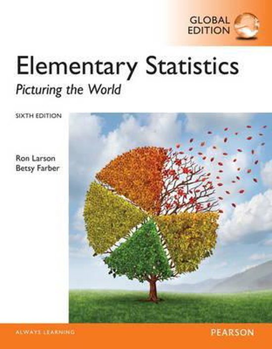 Elementary Statistics | 9781292069012 | Ron Larson | Boeken | bol.com