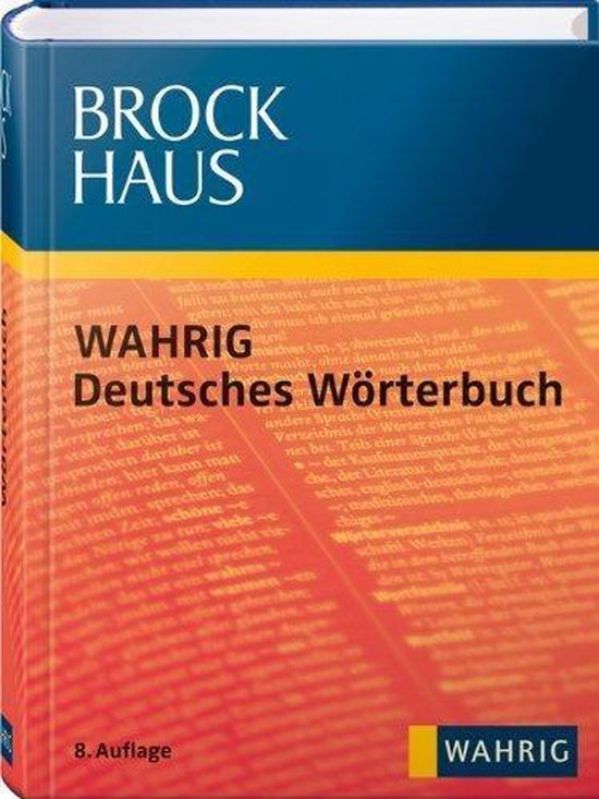 Brockhaus Wahrig Deutsches Wörterbuch | 9783577075954 | Boeken | bol.com