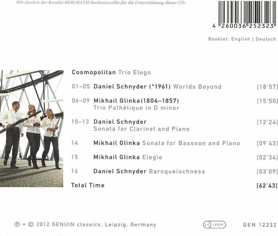 Cosmopolitan, Glinka | CD (album) | Muziek | bol