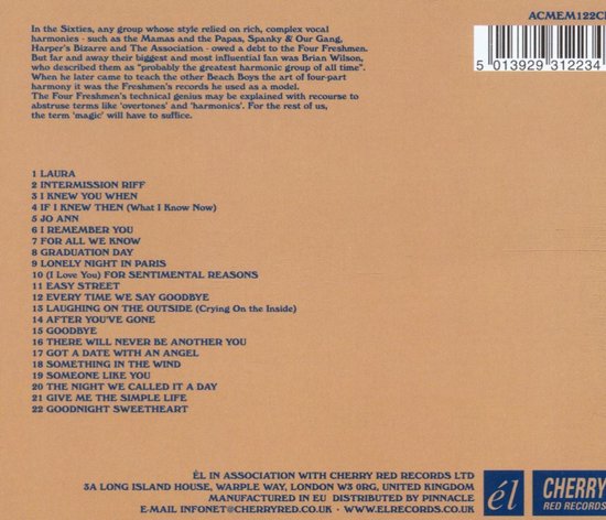 Graduation Day, Four Freshmen | CD (album) | Muziek | bol.com