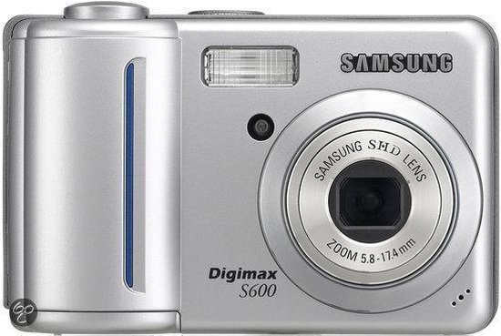 Samsung Digimax S600 - Zilver - Digi Camera - Max | bol