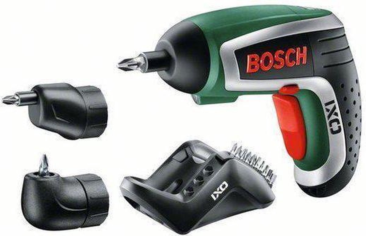 Bosch IXO 4 Set Accu schroefmachine - Met 3,6V Li-Ion accu - Incl. 10 ...