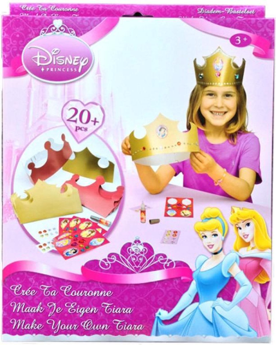 Disney Prinses Tiara diadeem knutsel set | bol.com