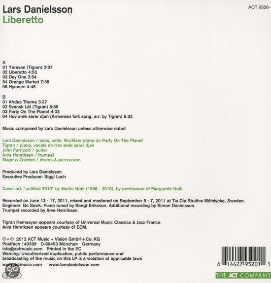 Liberetto, Lars Danielsson | LP (album) | Muziek | bol.com
