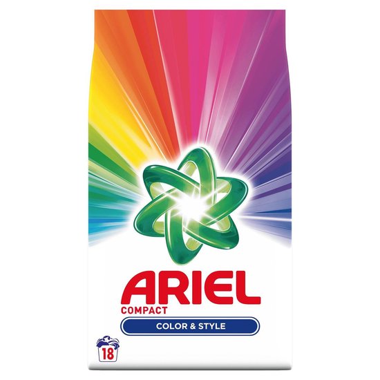 Ariel Color & Style - 18 Lavages - Lessive en poudre | bol.com