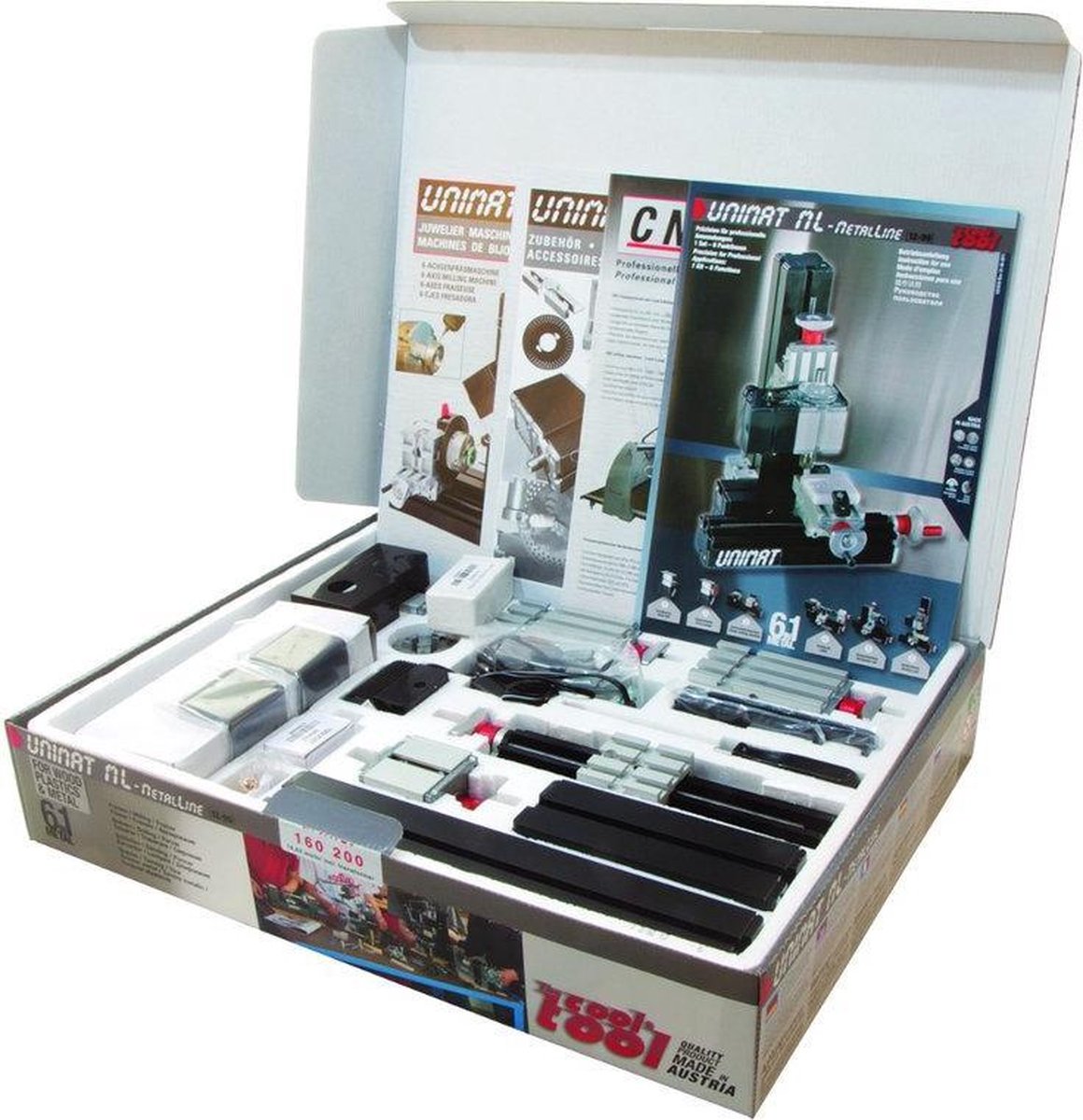 TheCoolTool UNIMAT 1 MetalLine 6in1 Hobby en Modelbouw machine set | bol