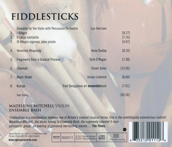 Fiddlesticks, Ensemblebash | Muziek | bol