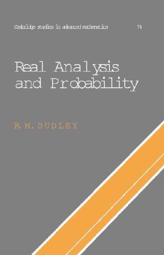 Real Analysis & Probability | 9780521007542 | R M Dudley | Boeken | bol