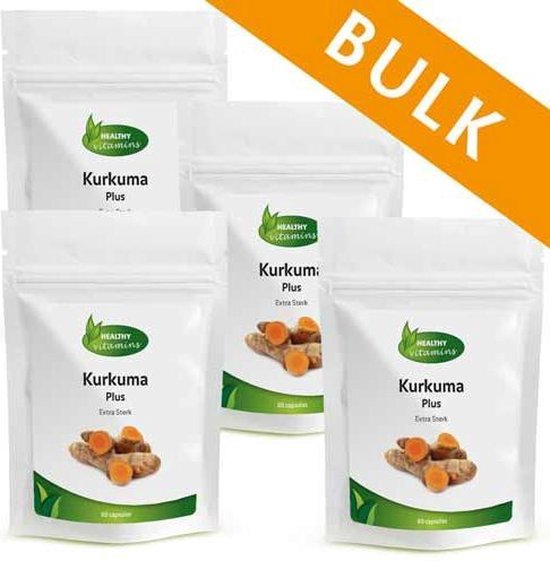 Kurkuma Plus - BULK - 240 capsules | bol.com