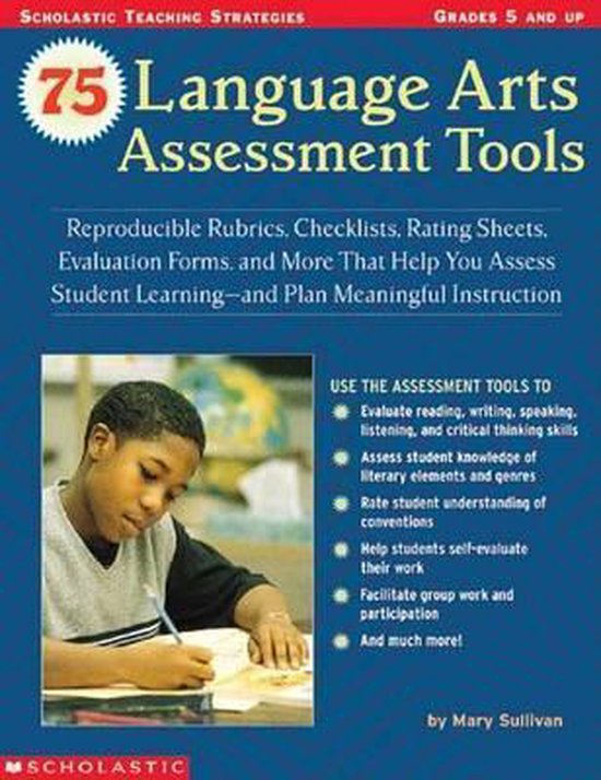75 Language Arts Assessment Tools | 9780439491587 | Mary Sullivan ...