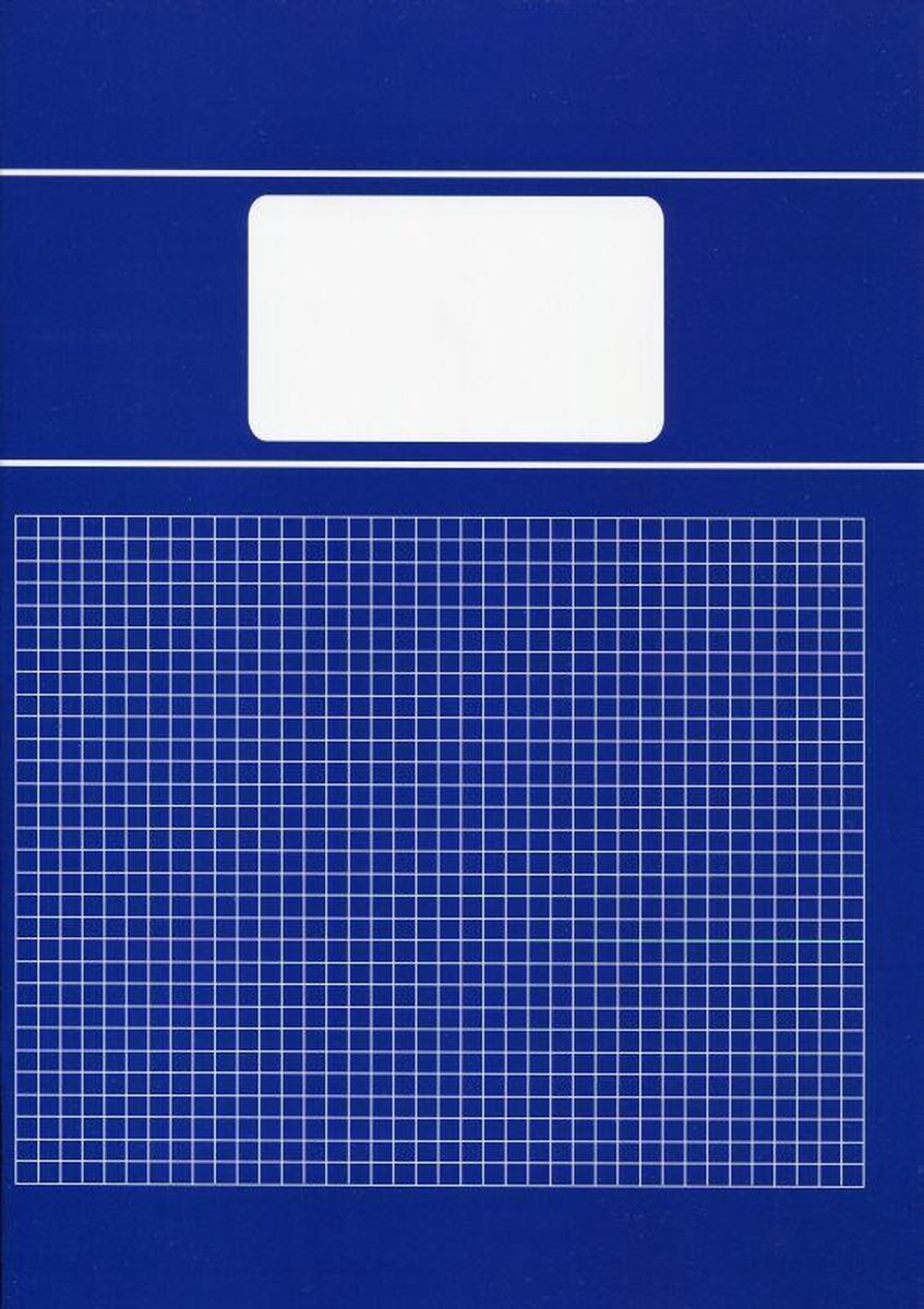 Benza - Basic schriften ruit 5 mm - kleine ruitjes - A4 - 5 stuks ...