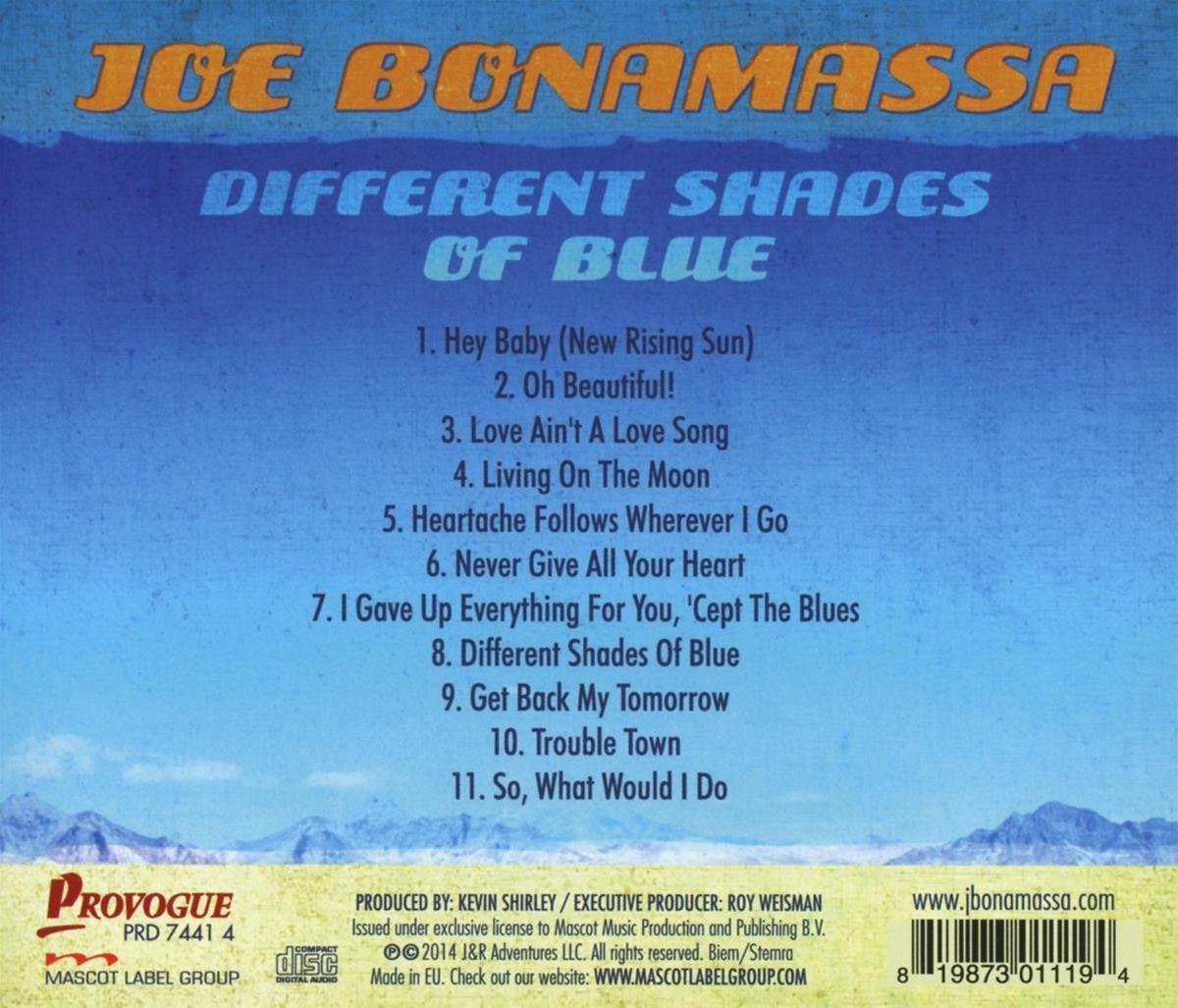 Different Shades Of Blue, Joe Bonamassa | CD (album) | Muziek | bol.com