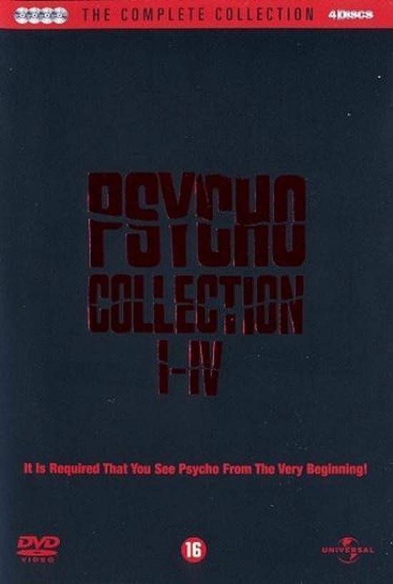 Psycho Collection 1-4 (4DVD) (Dvd), Janet Leigh | Dvd's | bol