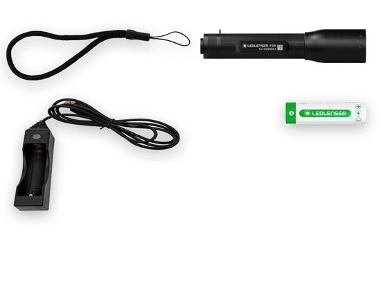 Led Lenser P3R Pen zaklamp Zwart oplaadbaar USB | bol