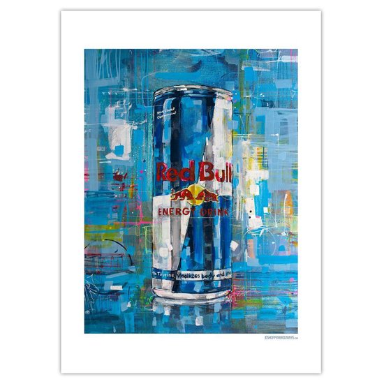 Red Bull poster (50x70cm) | bol.com