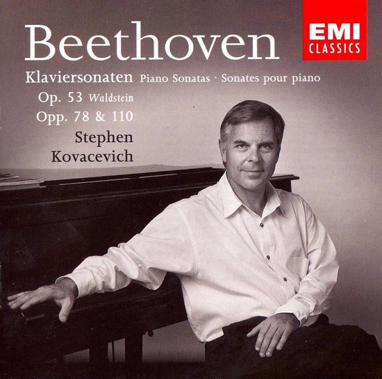 Beethoven: Piano Sonatas, Opp. 53 "Waldstein", 78 & 110, Stephen Kovacevich | CD... | bol.com