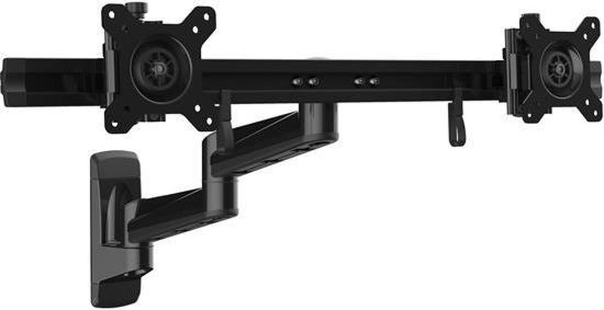 StarTech.com Dual monitor arm scharnierende muurbeugel voor twee VESA ...