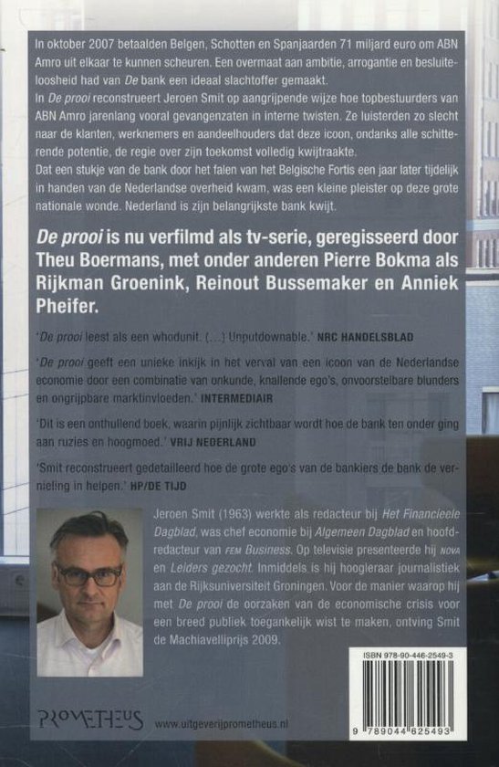 De prooi, Jeroen Smit | 9789044625493 | Boeken | bol