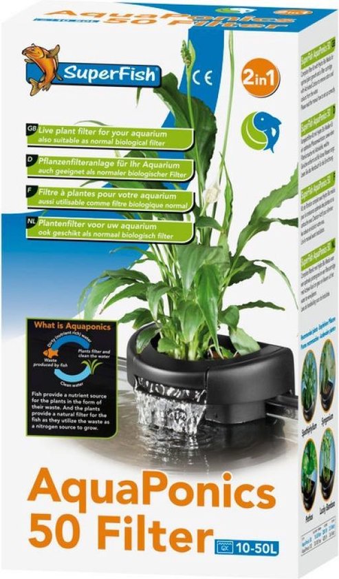 Superfish Aquaponics - Filter 50 | bol
