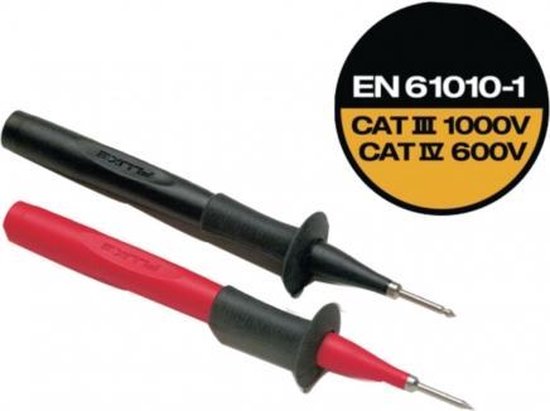 Fluke TP220-1 Veiligheids-testpuntenset Steekaansluiting 4 mm CAT II ...