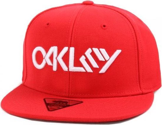 Oakley Snap-Back Cap Red Line | bol.com