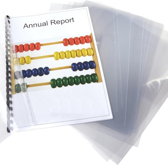 Schutbladen PVC - A4 - 180 mic - 100 stuks | bol