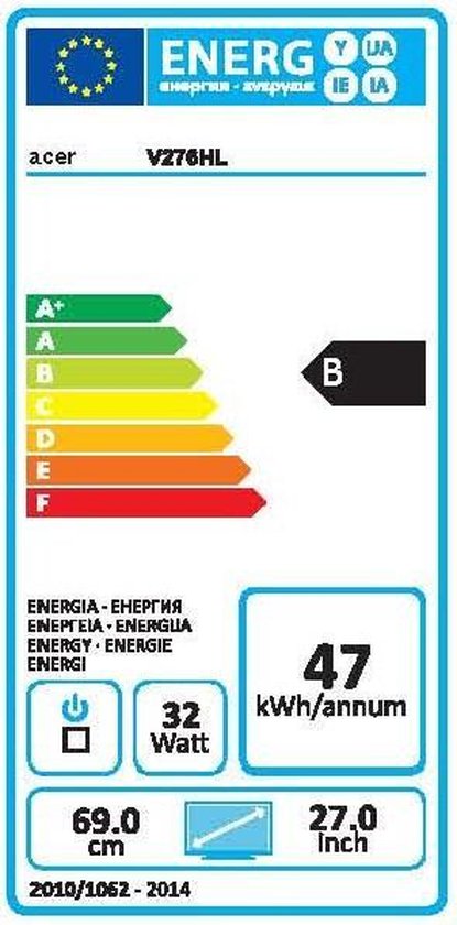 Acer V276HL - Monitor | bol.com