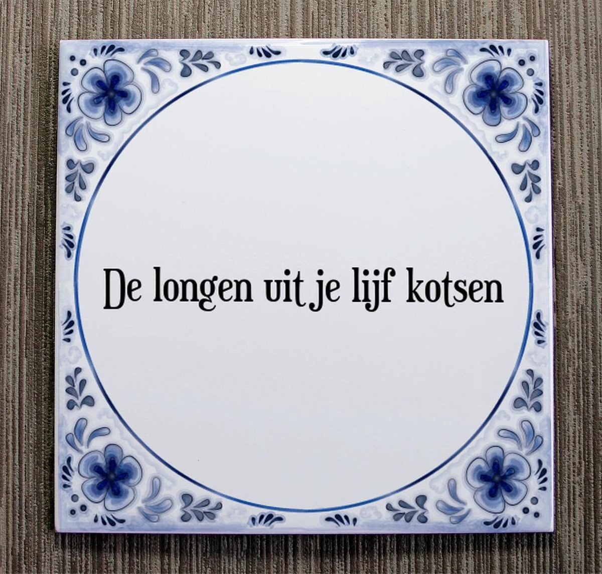 bol.com | Tegeltje met Spreuk (Tegeltjeswijsheid): De longen uit je ...