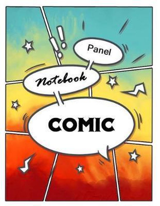 Comic Panel Notebook, Narika Publishing | 9781986429856 | Boeken | bol.com