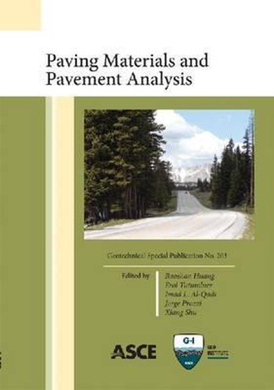 Paving Materials and Pavement Analysis | 9780784411049 | Huang | Boeken ...