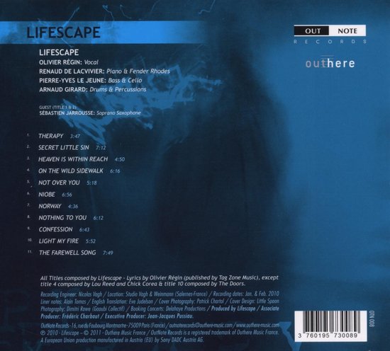 Lifescape - Therapy (CD), Lifescape | Muziek | bol