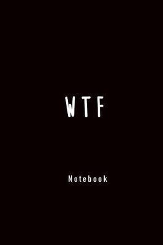 WTF Notebook, Studio X | 9781976526640 | Boeken | bol.com