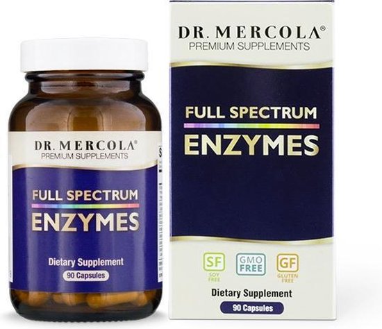 Full Spectrum Enzymes (90 Capsules) - Dr. Mercola | bol.com
