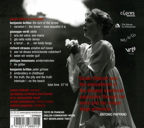 Susan Chilcott, Symphony Orchestra And Chrus Of La Monnaie, Antonio ...