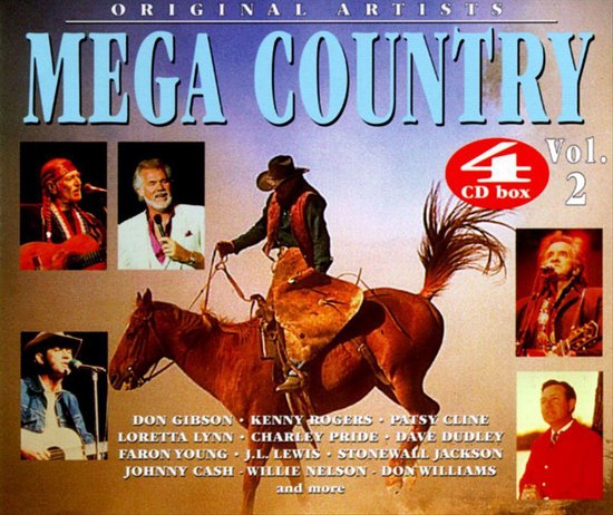 Mega Country, Vol. 2, Johnny Cash | CD (album) | Muziek | bol.com