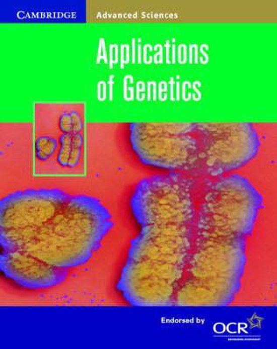 Applications of Genetics | 9780521787253 | Jennifer Gregory | Boeken ...