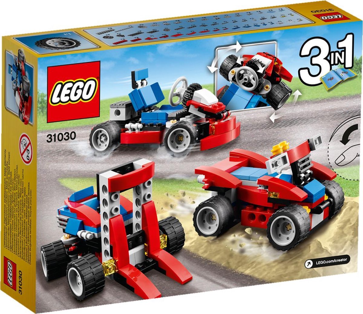 LEGO Creator Rode Go-Kart - 31030 | bol