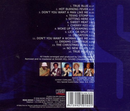 True Blue, Calvin Owens | Muziek | bol
