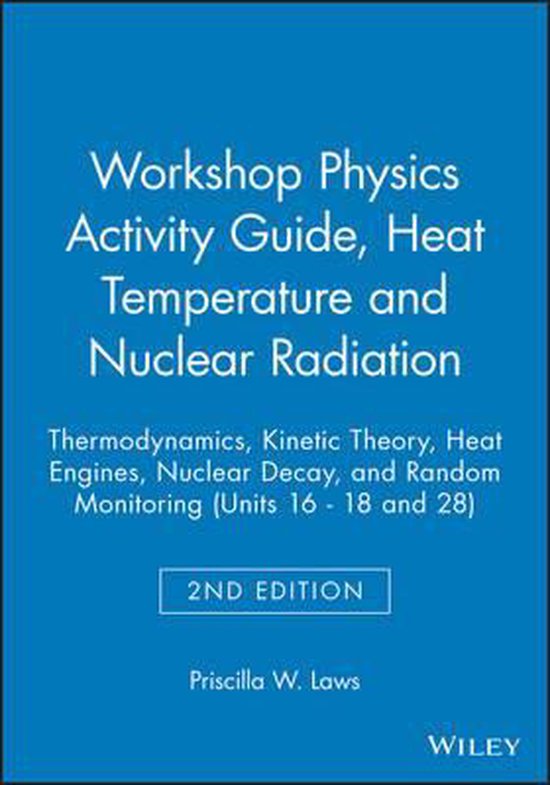 Workshop Physics Activity Guide | 9780471641636 | Pw Laws | Boeken | bol.com
