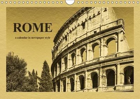 Rome - A Calendar in Newspaper Style / UK-Version | bol.com