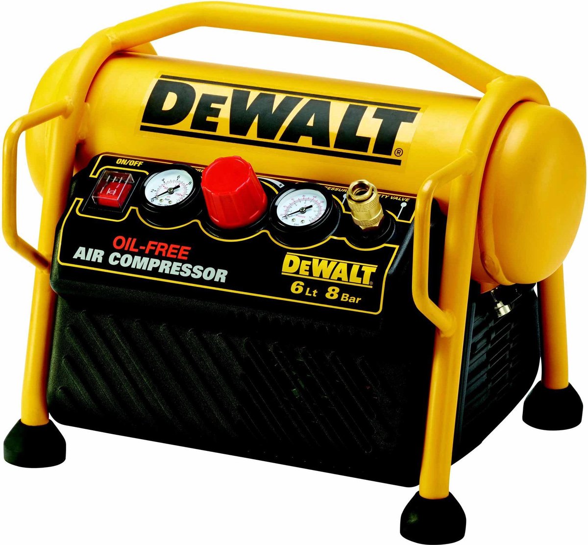 DeWalt DPC6MRC Draagbare compressor - 6L - 8 bar - Euro | bol