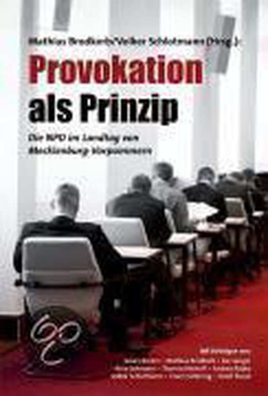Provokation als Prinzip | 9783980937559 | Boeken | bol.com