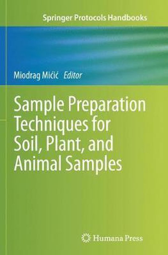 Springer Protocols Handbooks- Sample Preparation Techniques for Soil ...