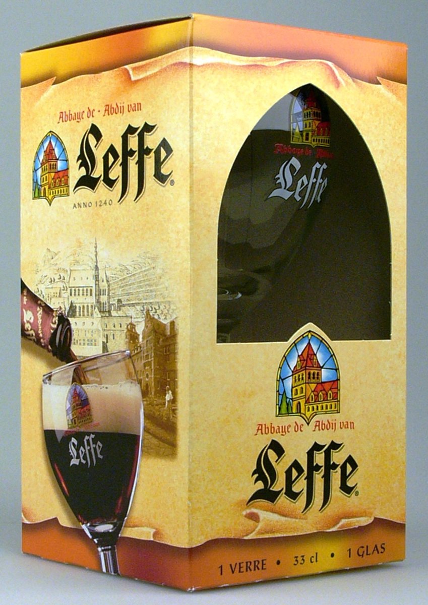Leffe Bierglas - Op voet - 0.33 cl - 1 Stuk | bol