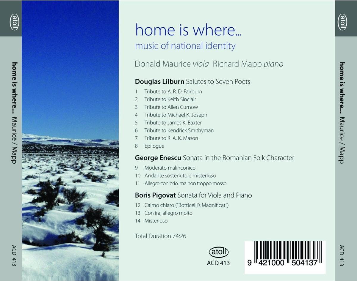 Donald Maurice & Richard Mapp - Home Is Where... (CD), Richard Mapp ...
