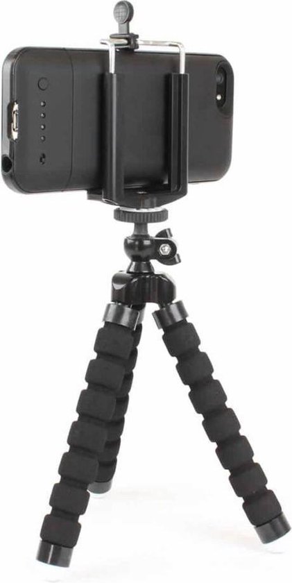 Captec Smartphone statief / tripod - voor Apple iPhone / Samsung Galaxy en alle andere... | bol.com