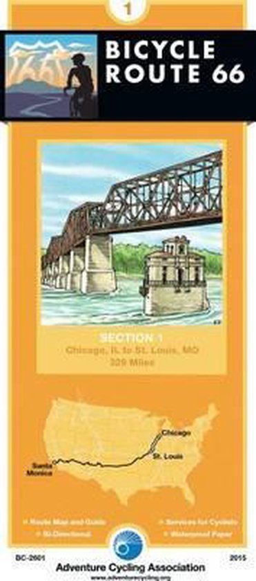 Bicycle Route 66 - Chicago, IL to St. Louis, MO, Adventure Cycling ...