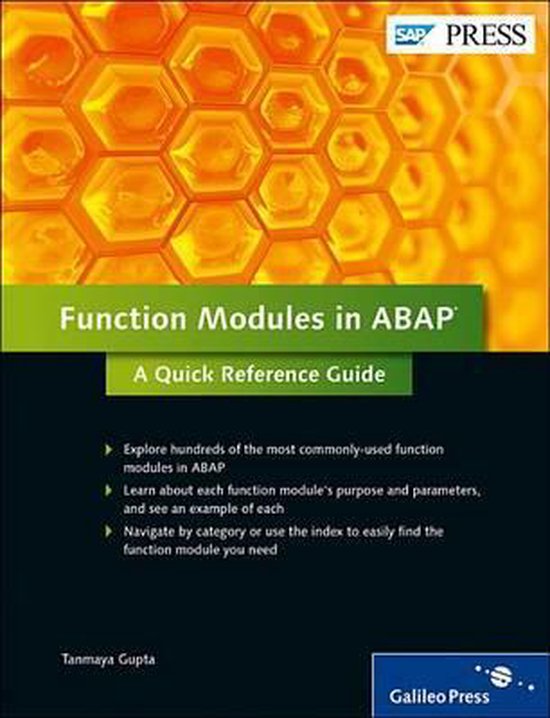 Function Modules in ABAP | 9781592298501 | Tanmaya Gupta | Boeken | bol.com